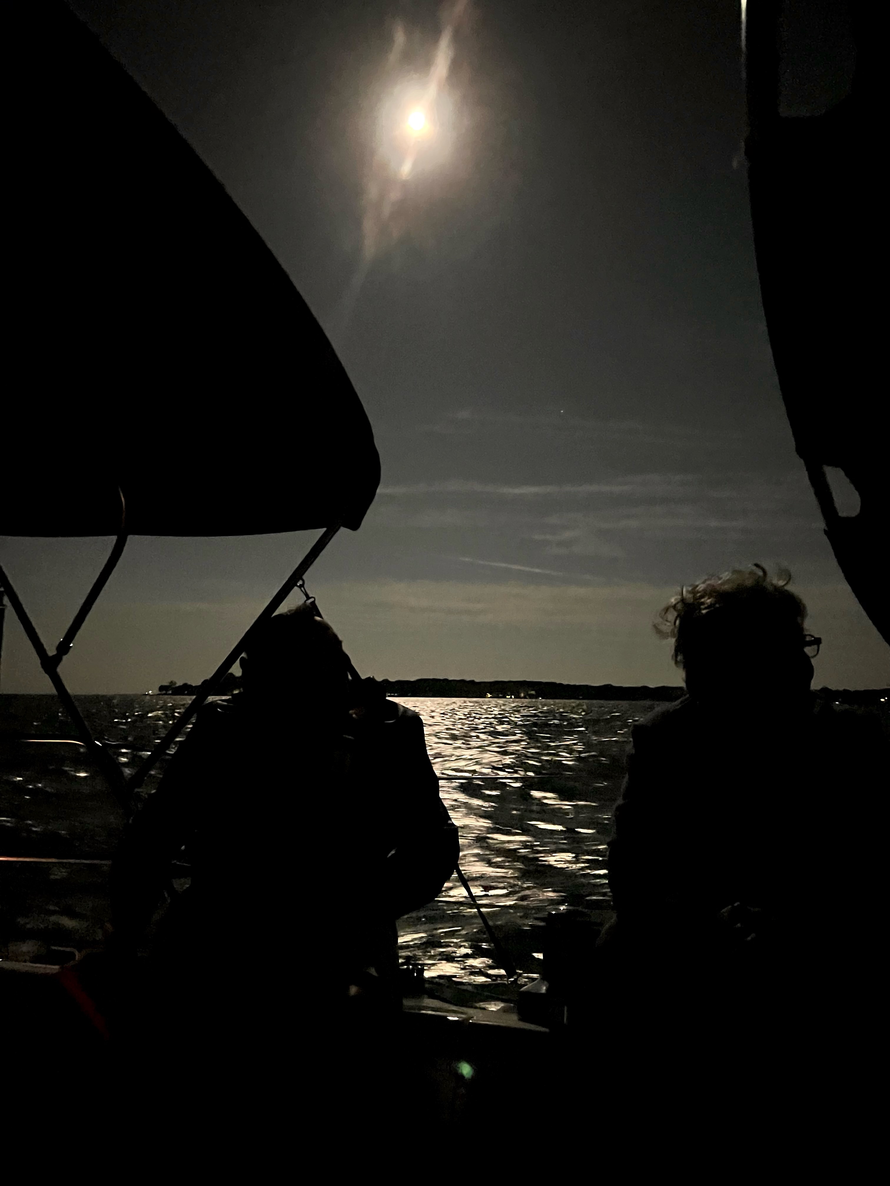 A glorious September full moon sail | PSA is a Chesapeake Bay Sailing Club