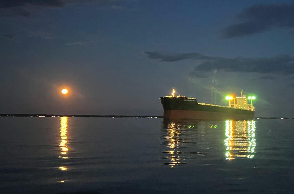 Beautiful 1st full moon sails of the season | PSA is a Chesapeake Bay ...